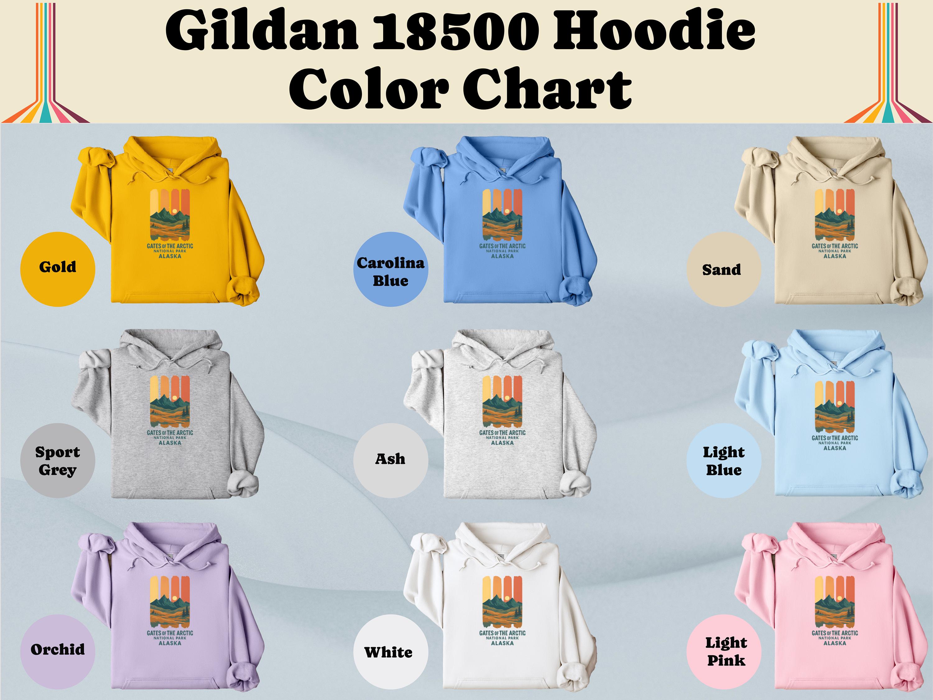 Comfort Colors Gates of the Arctic Shirt Sweatshirt Hoodie, Alaska ...