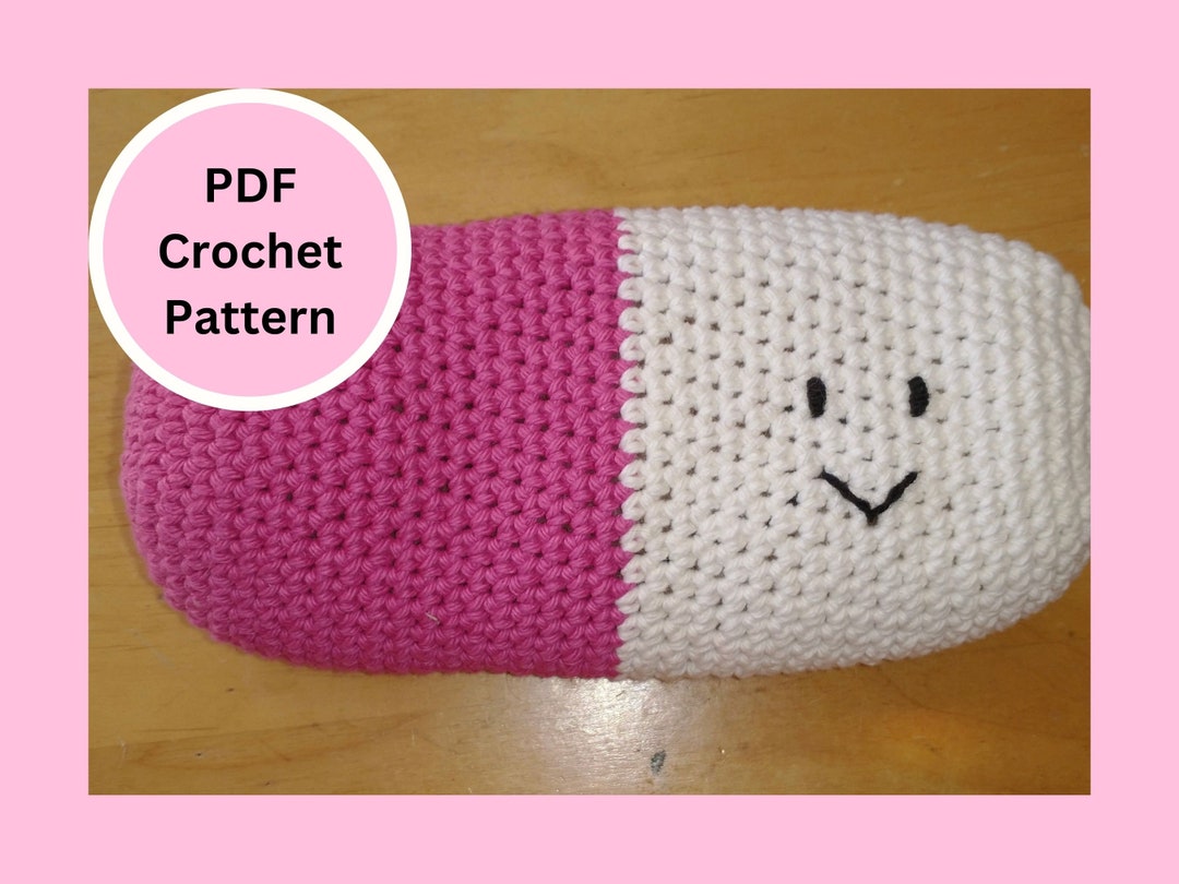 Crochet Chill Pill Pattern, Crochet Pattern, Heat Pack, Rice Heating ...
