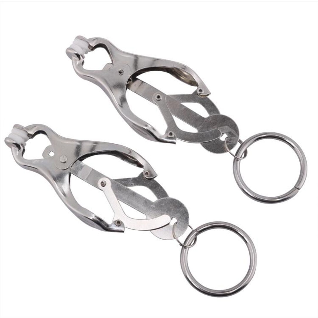 Japanese Clover Clamps With Ring - Etsy