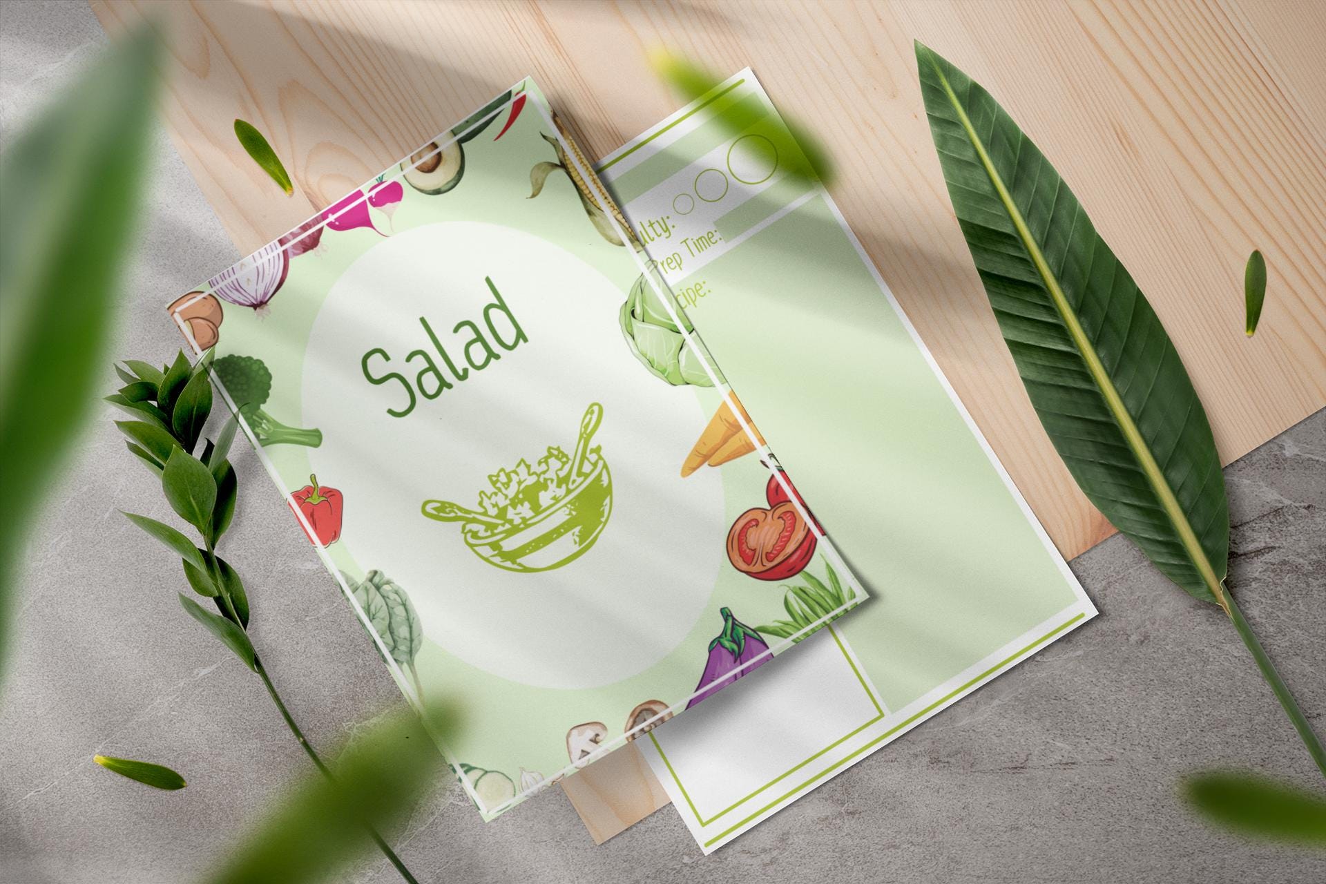 Customizable Recipe Template Printable Organize Your Favorite Recipes ...