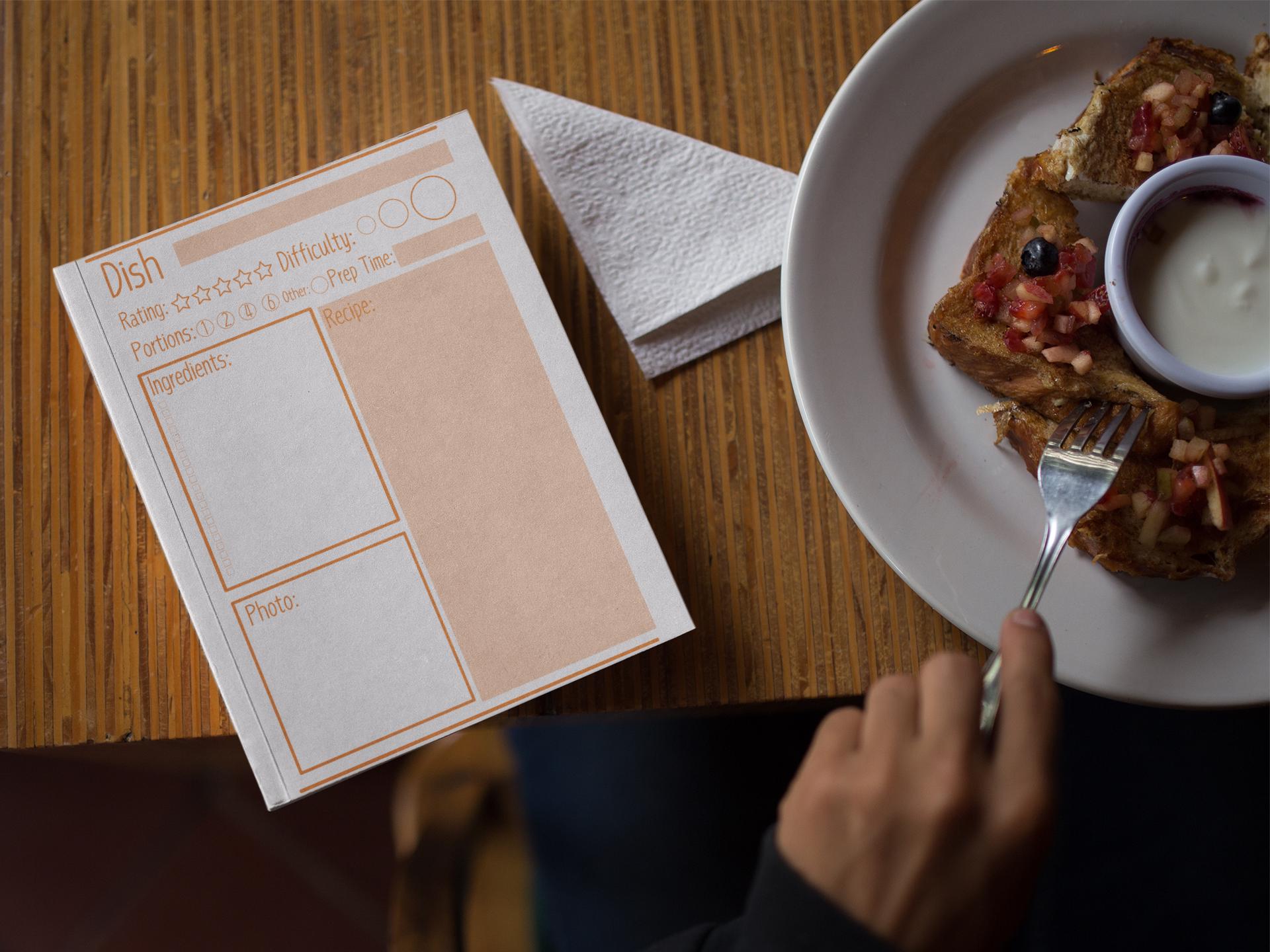 Customizable Recipe Template Printable Organize Your Favorite Recipes ...