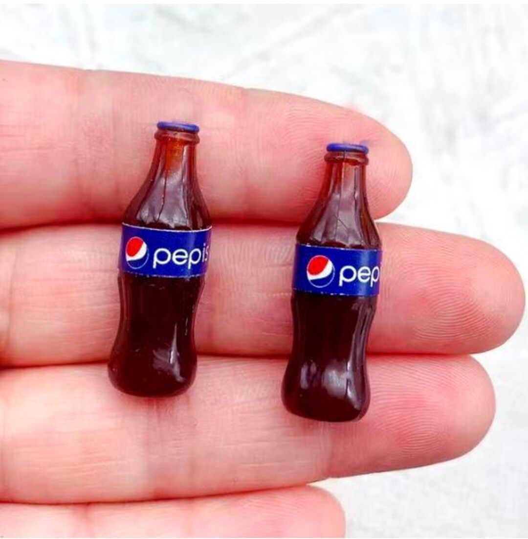 Dollhouse Pepsi Miniature Soda Bottles 1/12 Scale Realistic 3pack or 6 ...