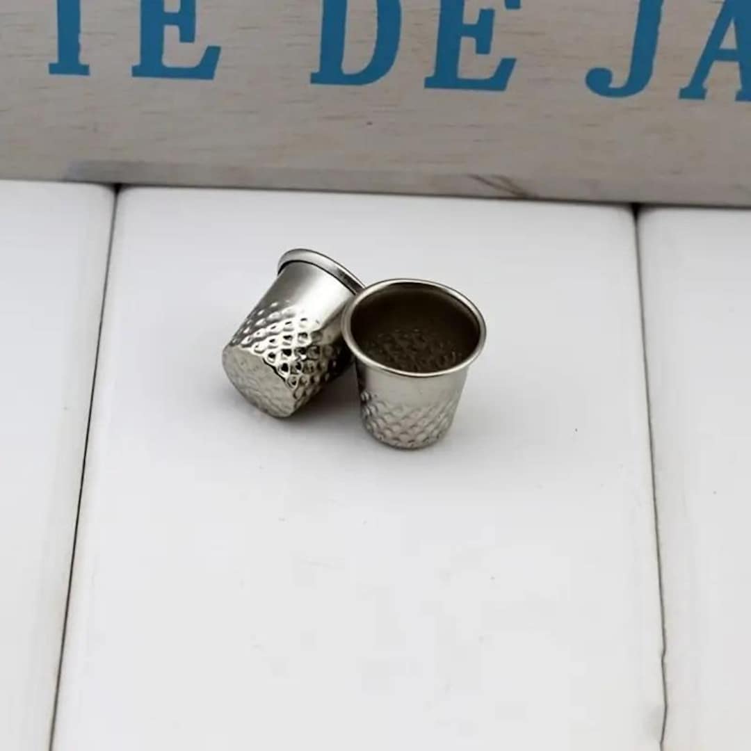 Thimble Silver Sewing Finger Protector - Etsy
