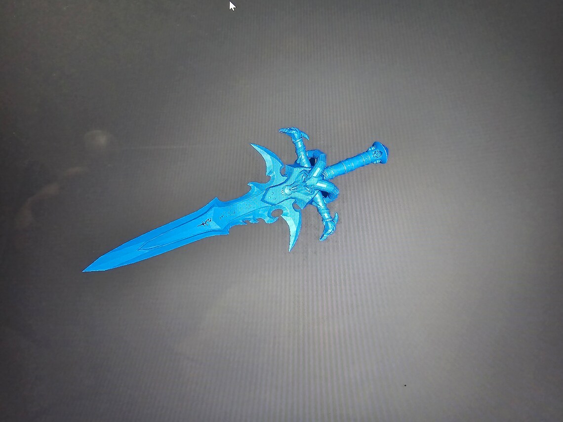 The Lich King's Sword, Frostmourne Longs to Be Printed... STL - Etsy