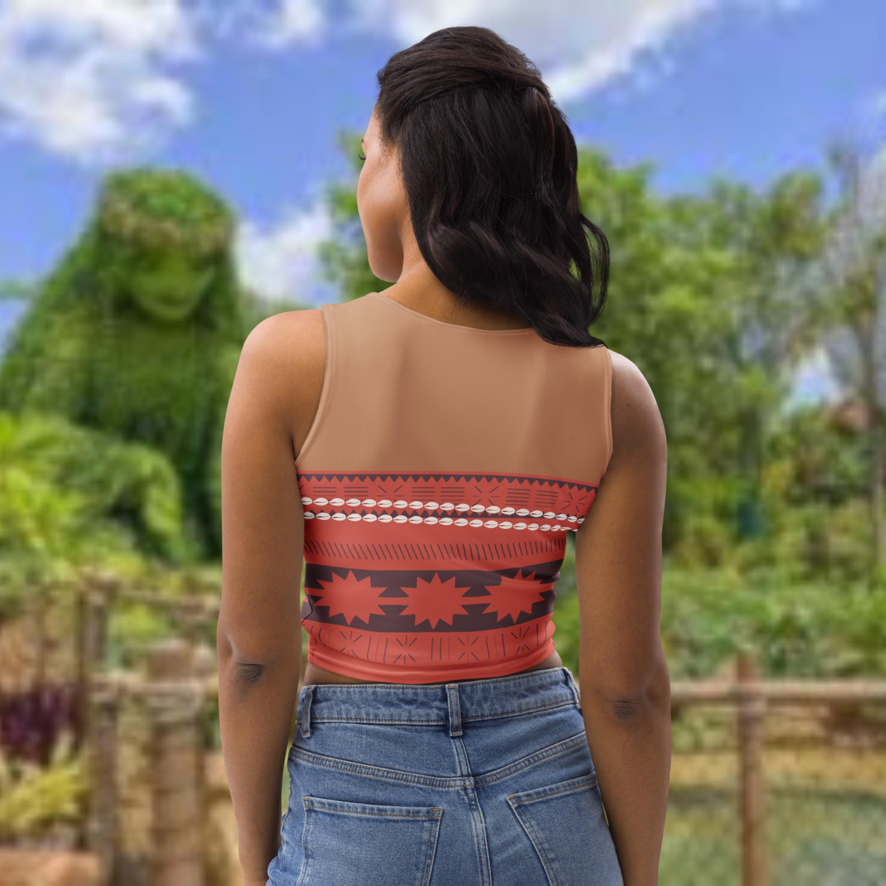 Moana Inspired Crop Top, Moana Costume - Etsy