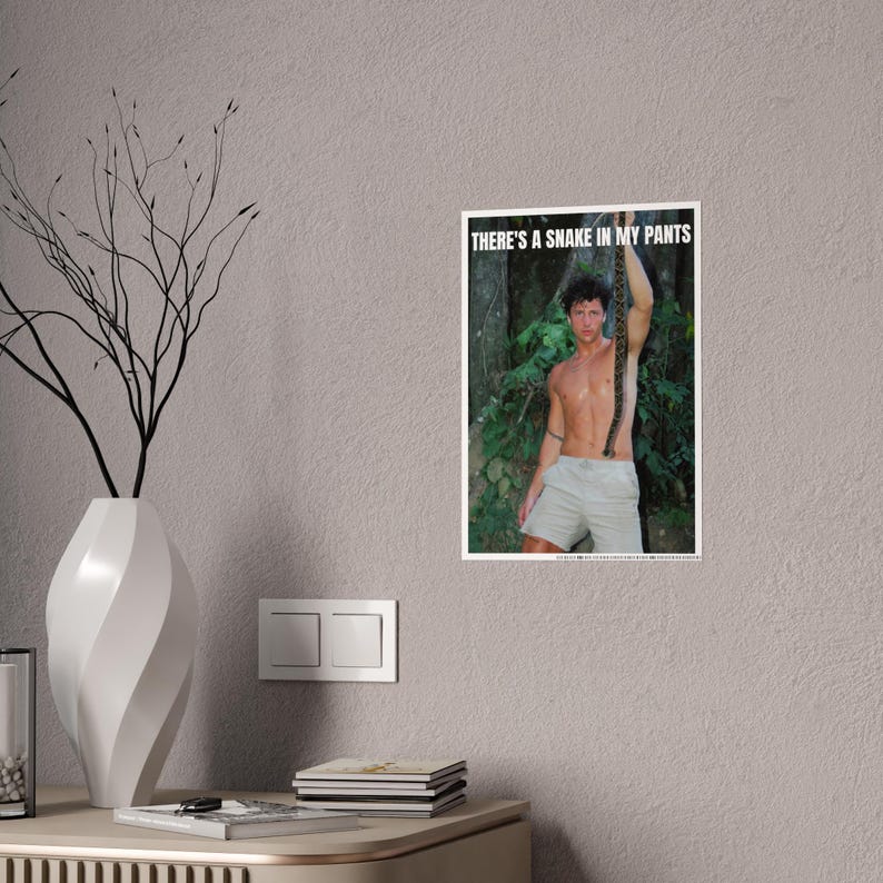 Rob Snake in My Pants Love Island Gloss Posters - Etsy