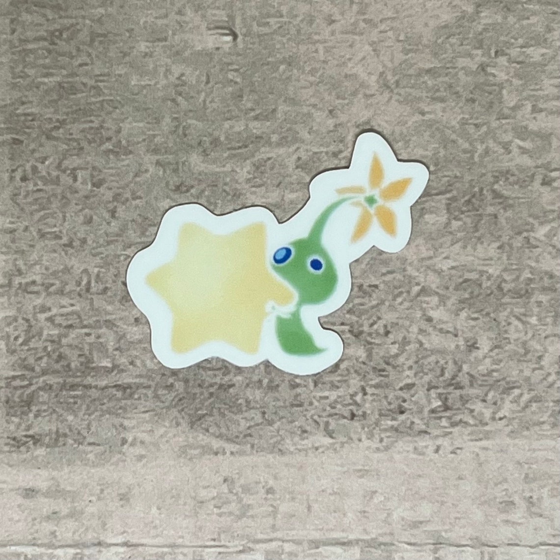 2pcs Cute Glow Pikmin Sticker Glow in the Dark - Etsy