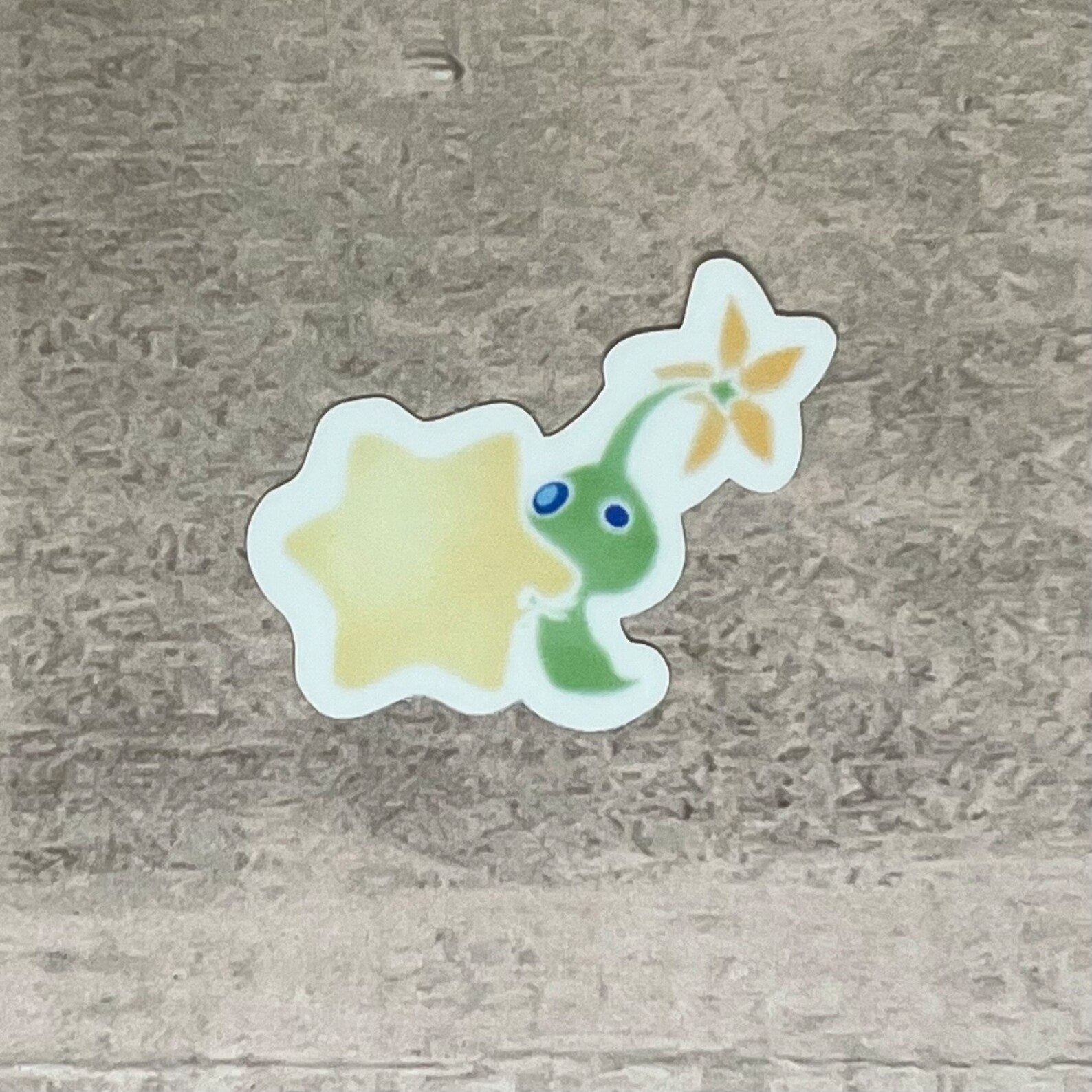 2pcs Cute Glow Pikmin Sticker Glow in the Dark - Etsy