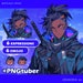 Cyberpunk Pngtuber | Bundle | Dark Skin Vtuber | Emotes | Ready to Use ...