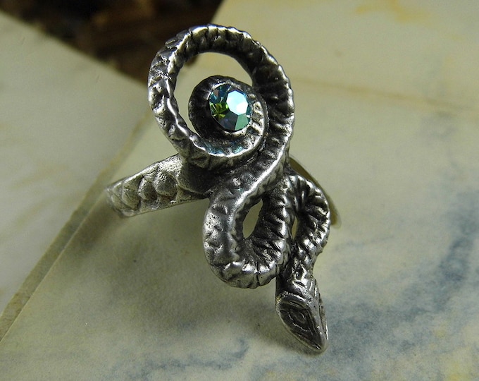 Sacred Serpent Ring | Etsy