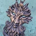 Key of the Green Man -- Bronze Pendant - Etsy