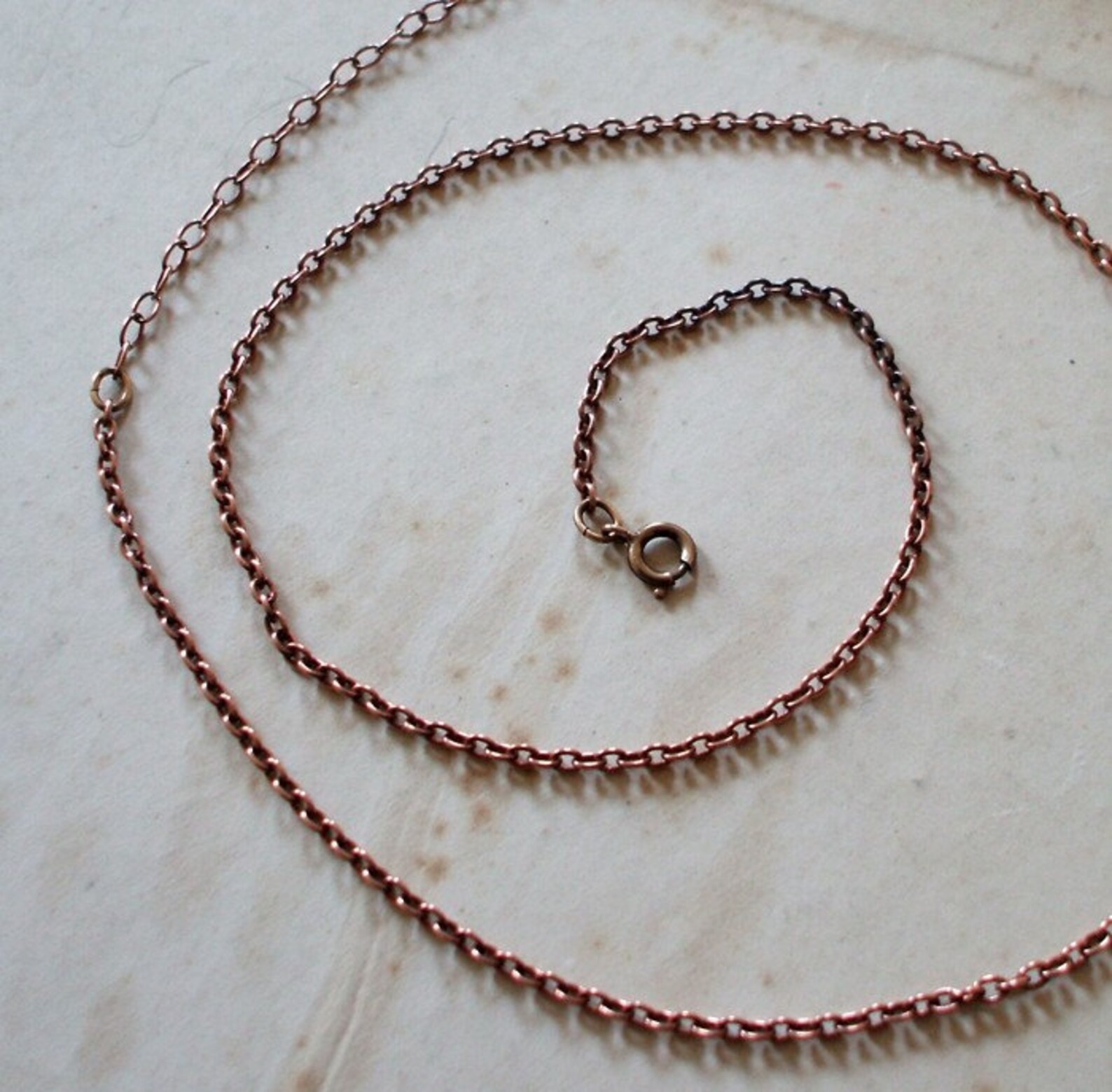 Small Link Brass Cable Chain - Etsy