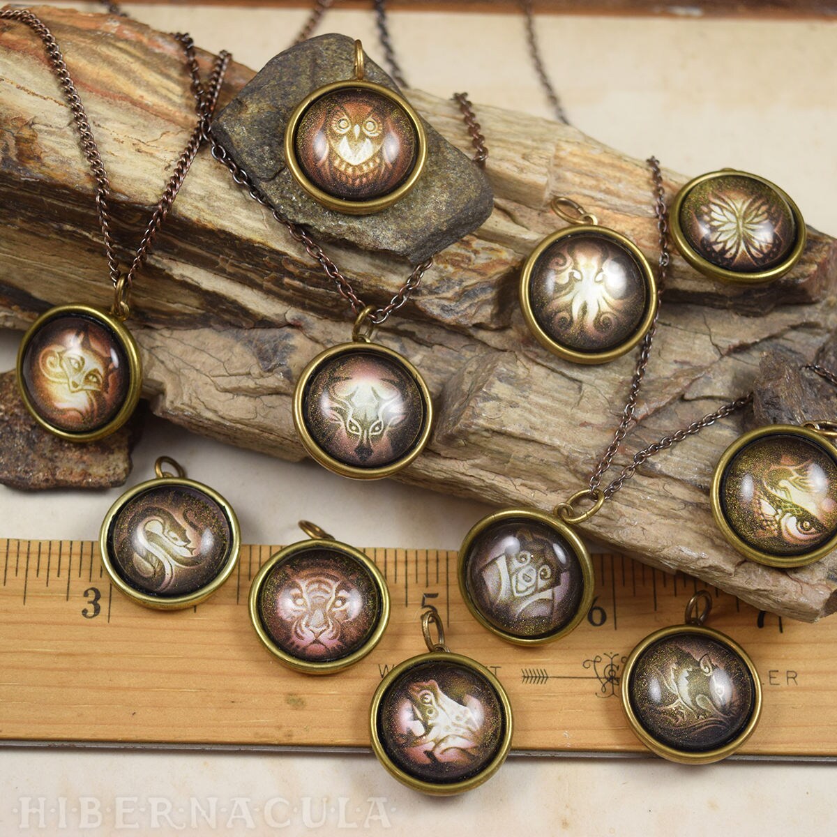 Boar Spirit -- Brass Animal Totem Pendant - Etsy