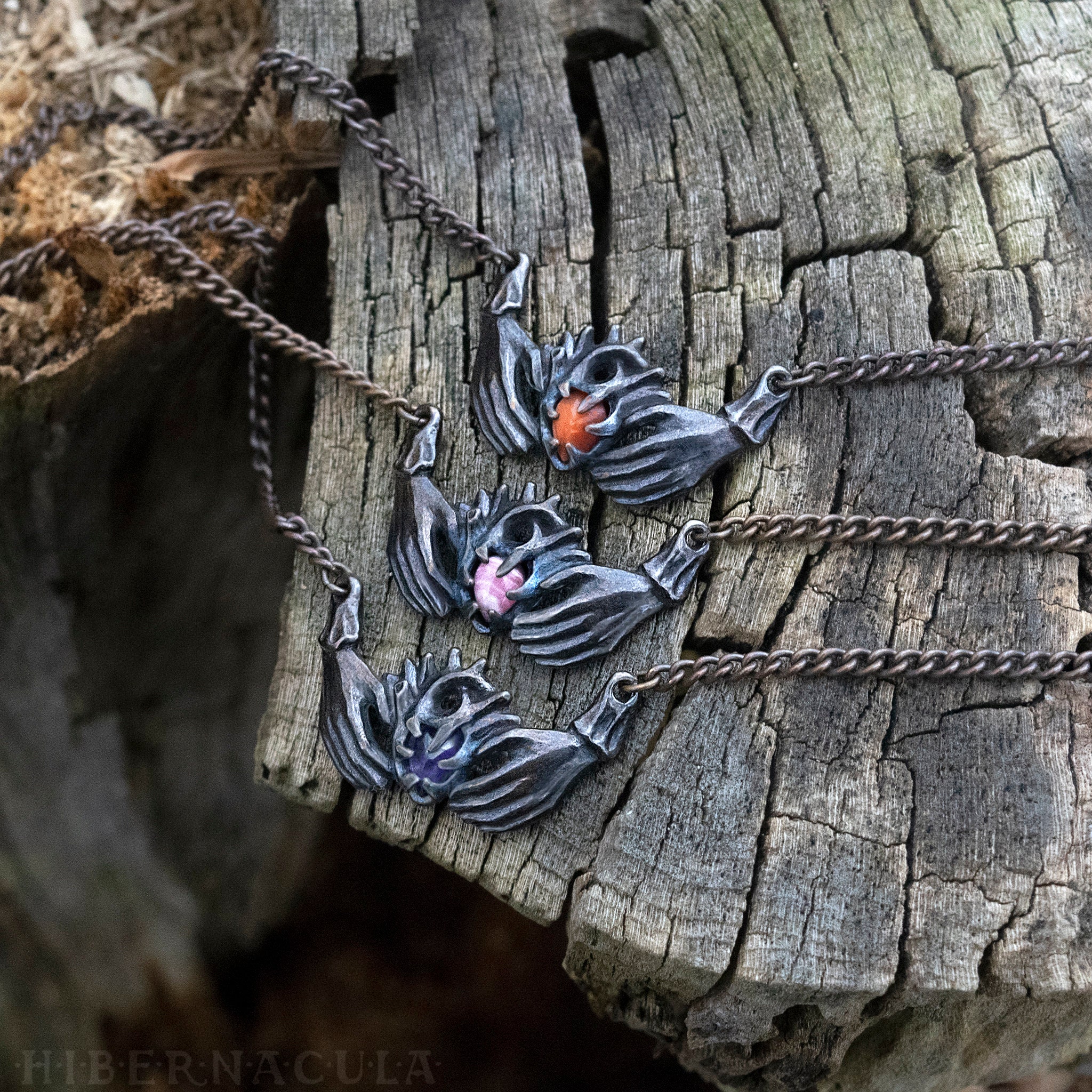Claddagh Necklace -- Traditional Celtic Friendship Talisman in Bronze ...