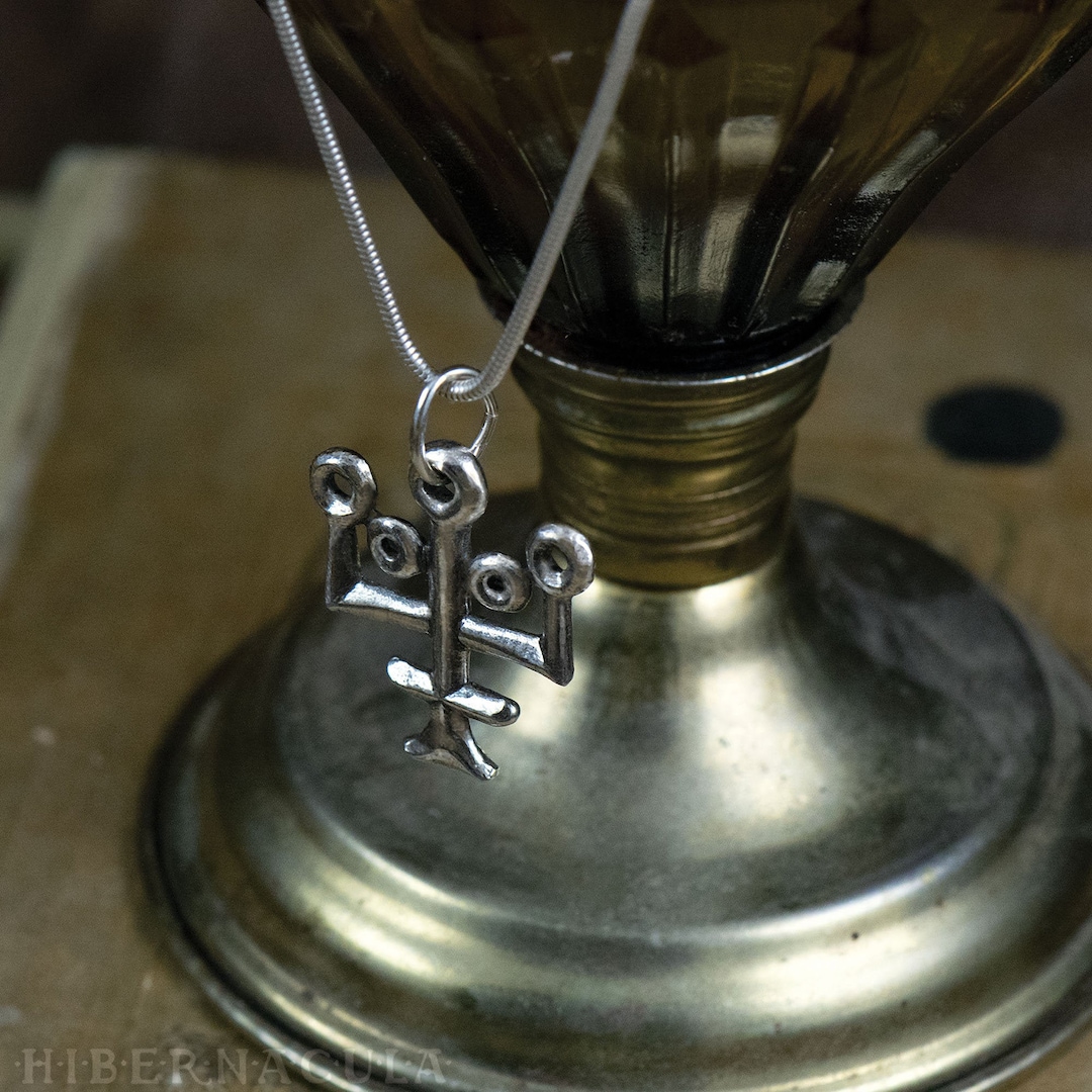 Aqua Vitae -- Alchemy Pendant in Bronze or Silver - Etsy