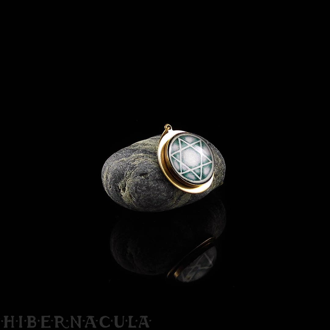 Hexagram -- Handmade Brass Talisman - Etsy