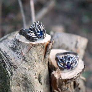 Claddagh Ring -- Traditional Celtic Pledge Ring in Bronze or Silver - Etsy