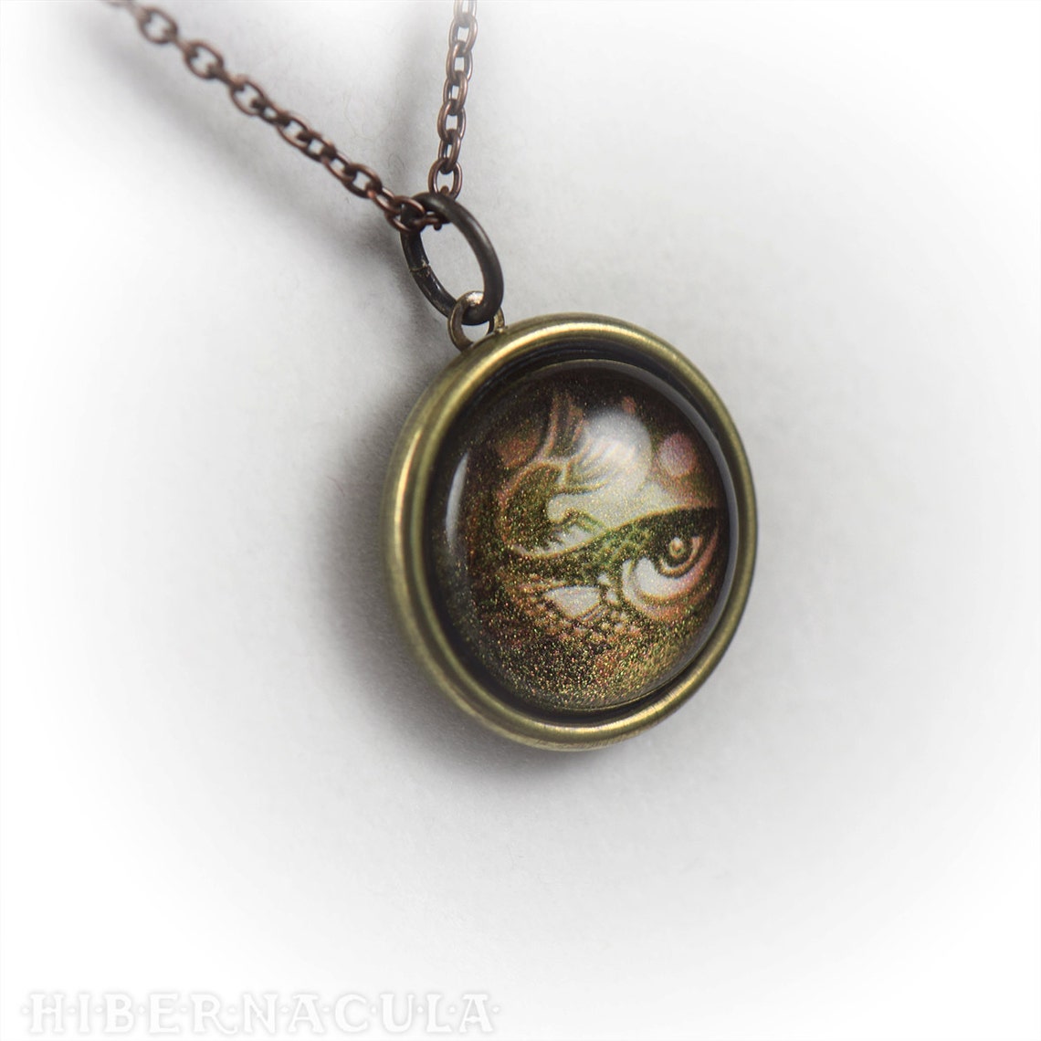 Fish Spirit Animal Totem Pendant | Etsy