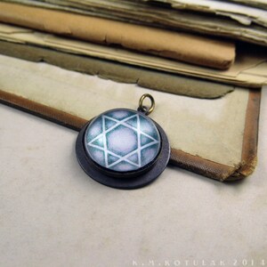 Hexagram -- Handmade Brass Talisman - Etsy