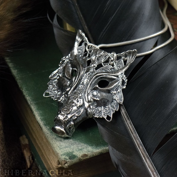 Silver Fox Therian Mask - Etsy