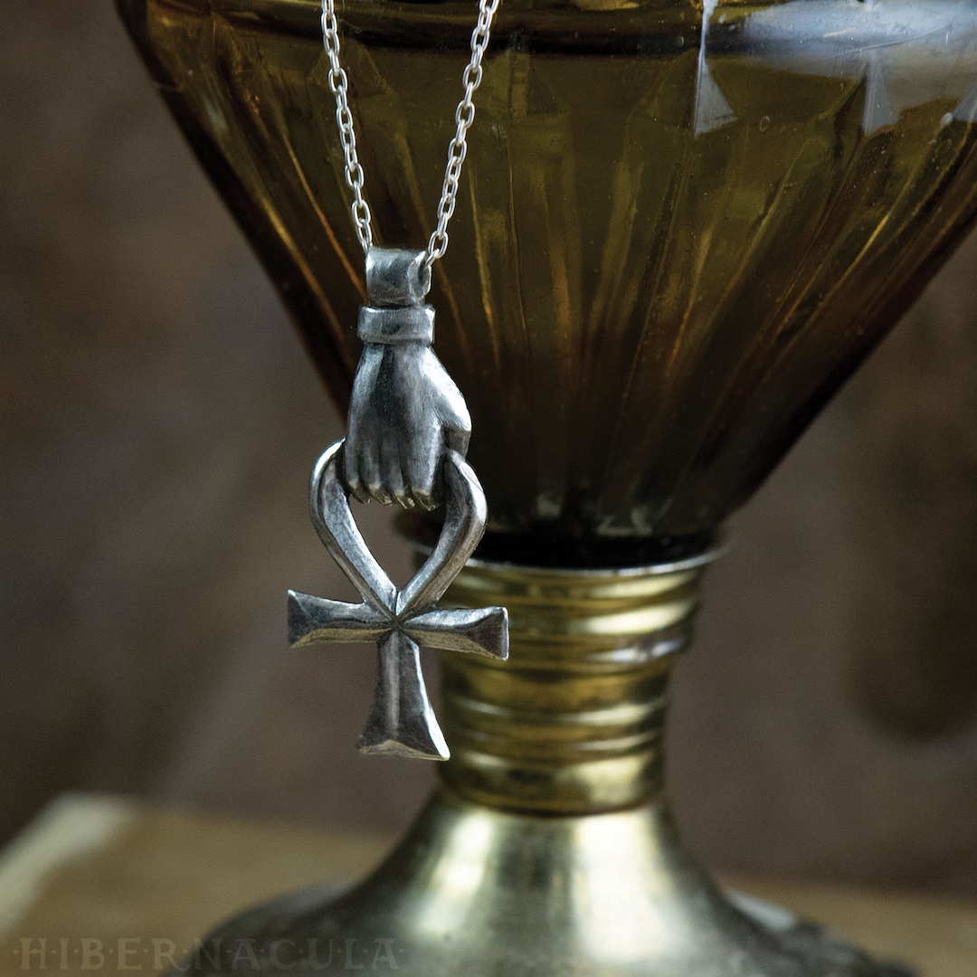 The Ankh -- Pendant & Chain in Bronze or Silver - Etsy