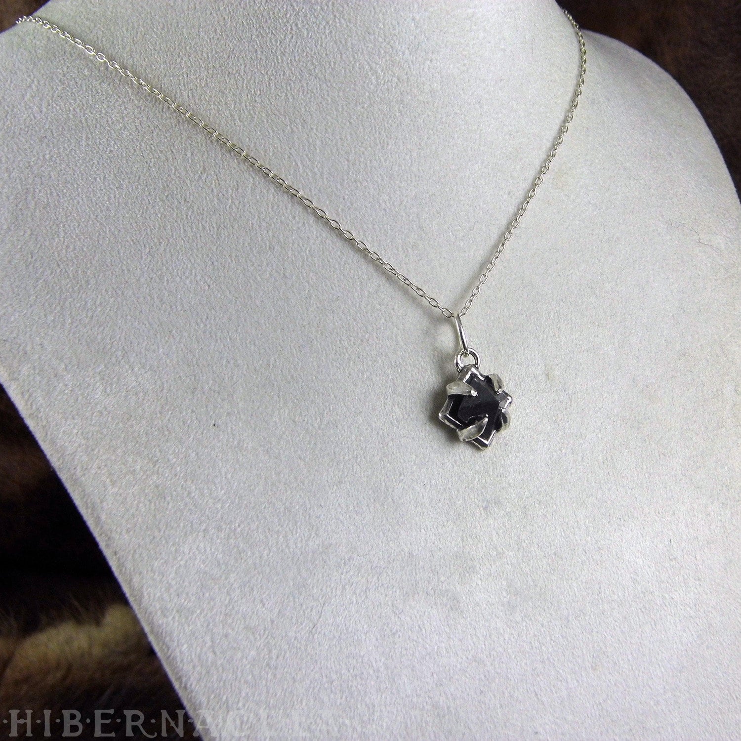 Compass Stone Raw Magnetite Crystal Set in Bronze - Etsy