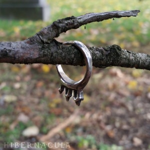 Scavenger -- Tooth Ring in Bronze or Silver - Etsy