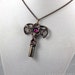 Eldritch Clock Key Bronze Pendant - Etsy