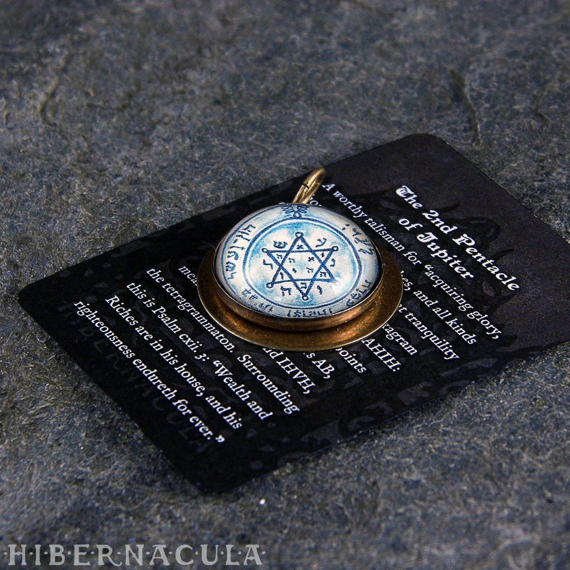 The 2nd Pentacle of Jupiter A Talisman for Success and Award - Etsy