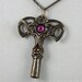 Eldritch Clock Key Bronze Pendant - Etsy