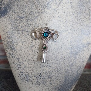 Eldritch Clock Key Bronze Pendant - Etsy