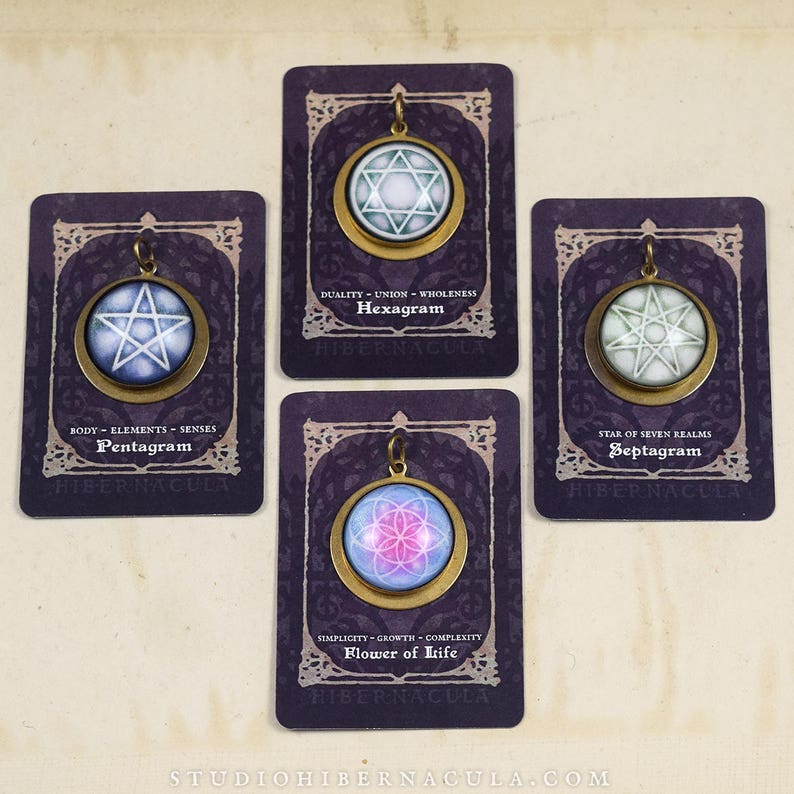 Hexagram Handmade Brass Talisman - Etsy