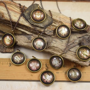 Weasel Spirit Brass Animal Totem Pendant - Etsy