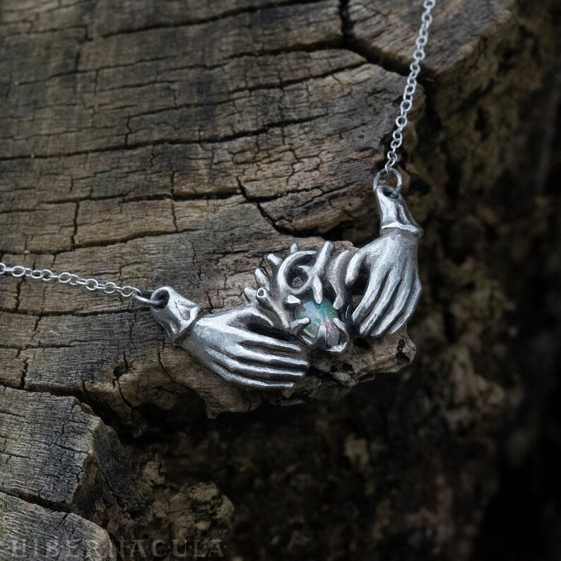 Claddagh Necklace Traditional Celtic Friendship Talisman in | Etsy