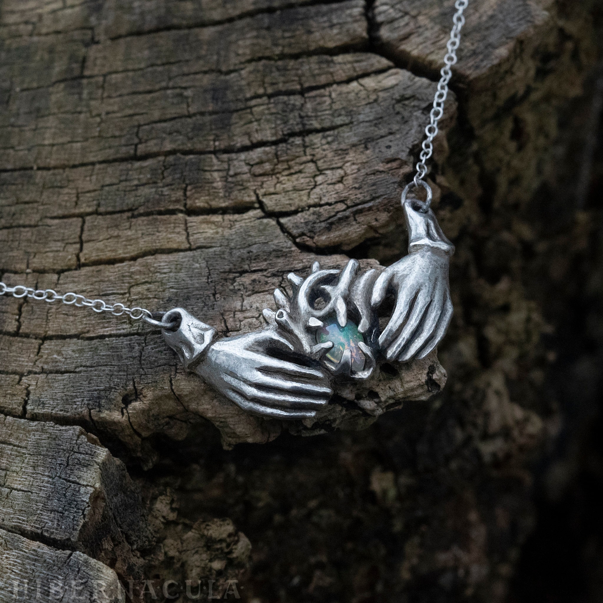 Claddagh Necklace Traditional Celtic Friendship Talisman in | Etsy