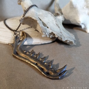 Predator -- Brass Pendant - Etsy