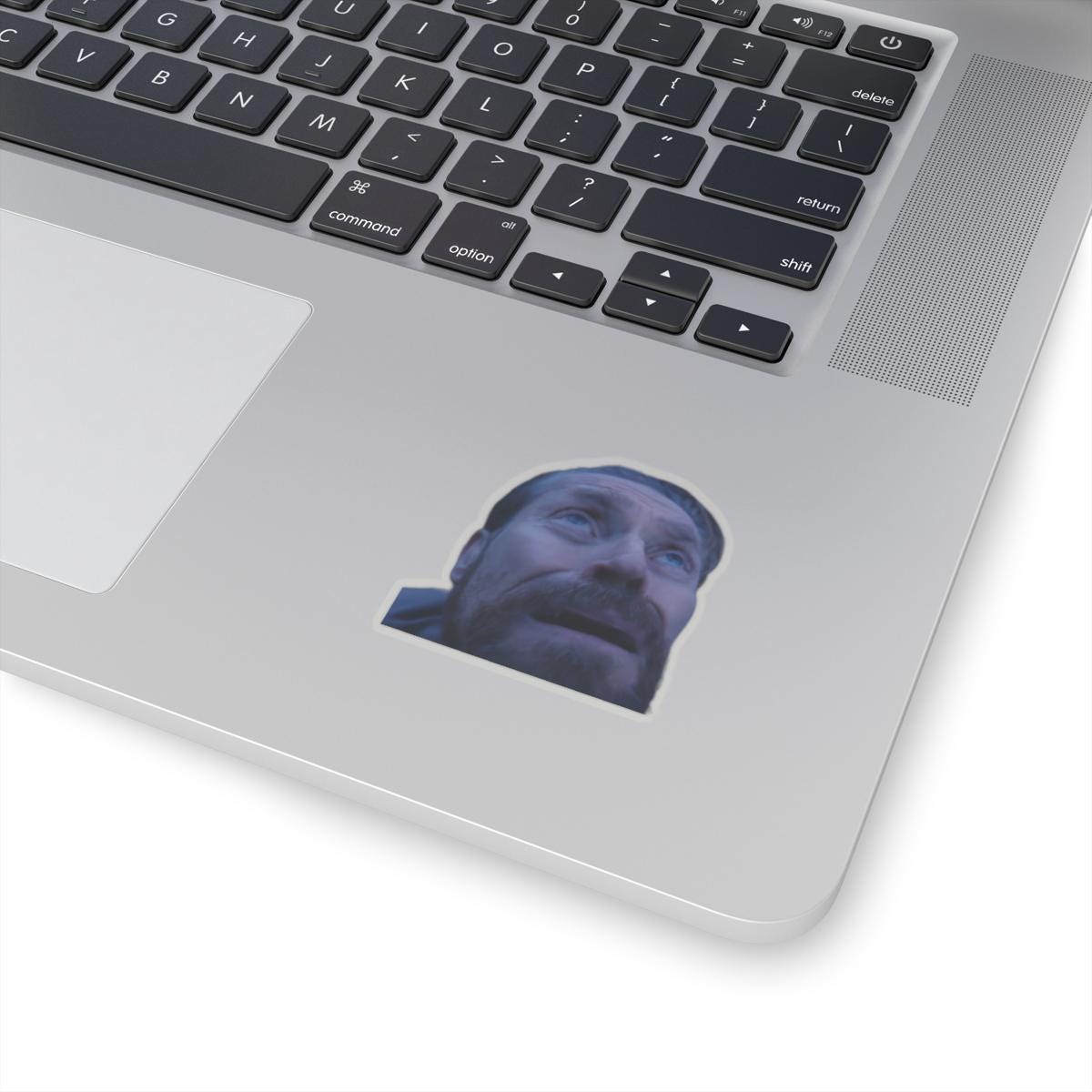 Willem Dafoe Looking up Sticker - Laptop Water Bottle Phone Sticker ...