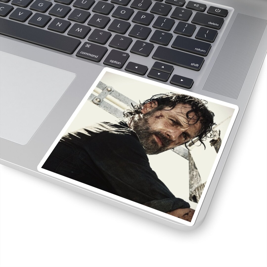 Rick Grimes Sticker - Andrew Lincoln - the Walking Dead Decor Gift ...