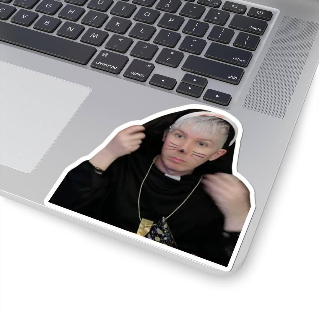 Father Philip Phil Lester Sticker - Laptop Water Bottle Phone Sticker ...