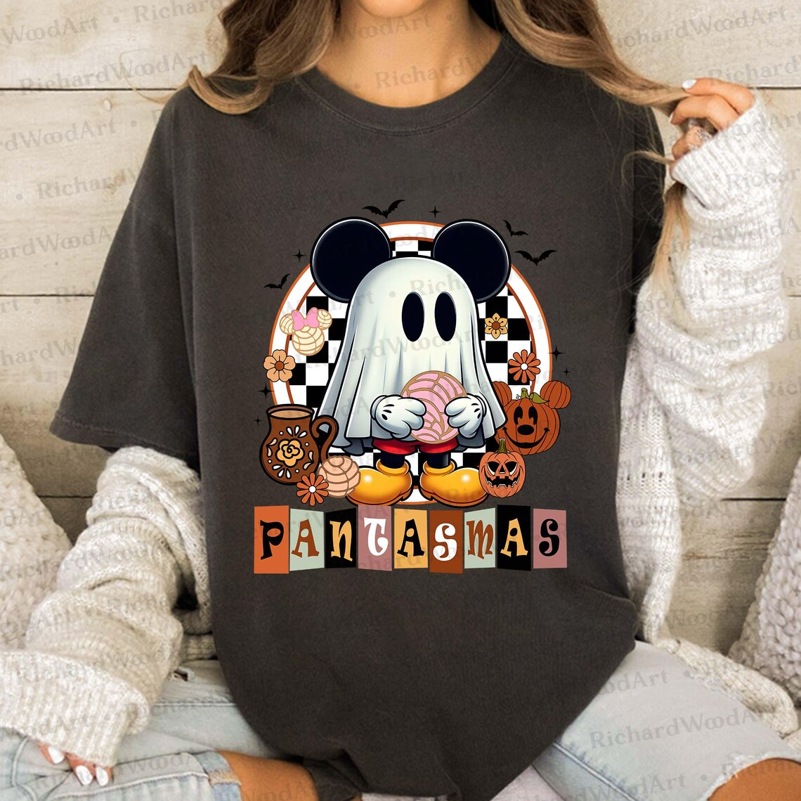 Retro Halloween Png, Boo Halloween Concha Png, Spooky Season Png, Retro ...