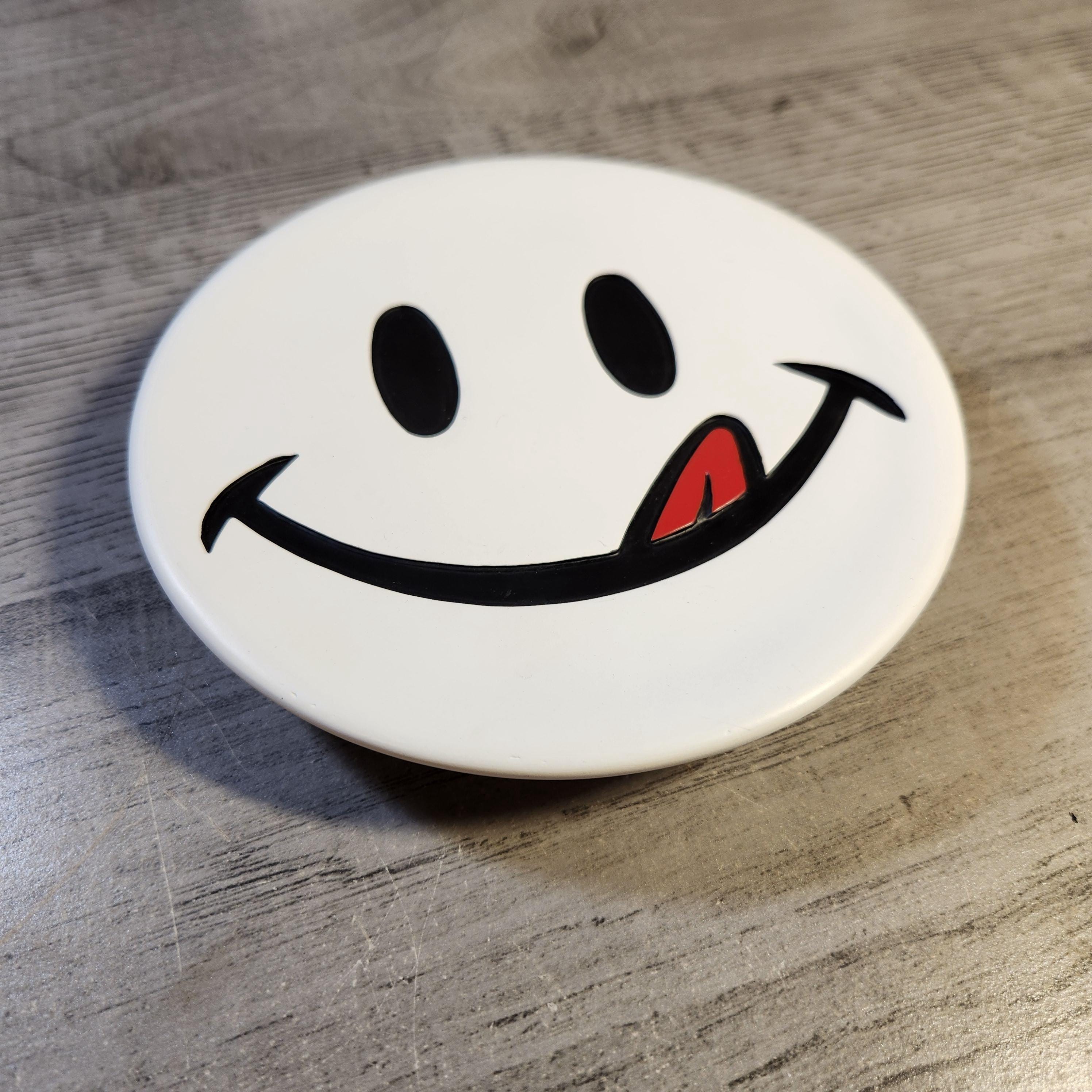 Vintage Joe Boxer Smiley Face Soap Dish in White Like New Condition - Etsy