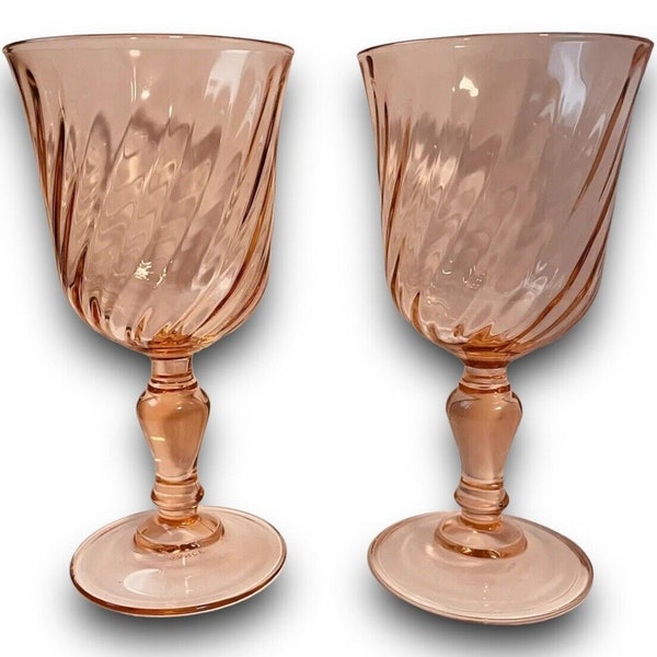 Pink Goblets - Etsy