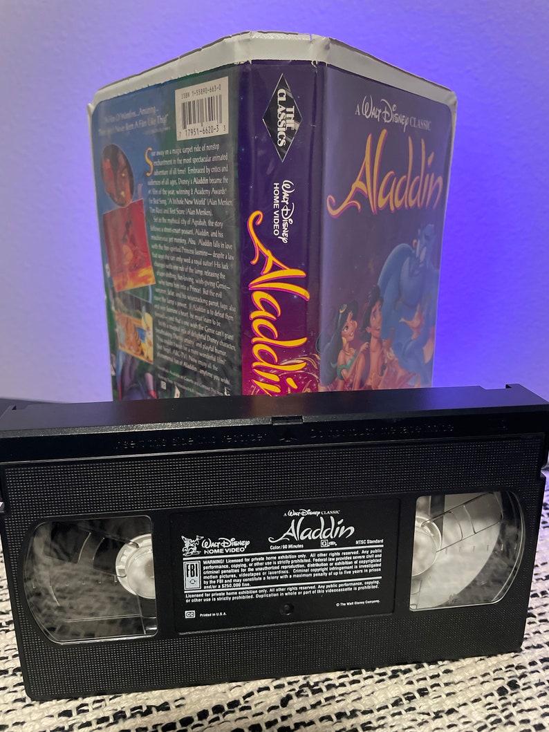 Aladdin the Classic VHS - Etsy
