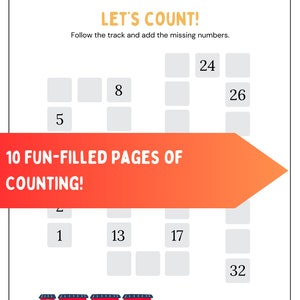 Printable Math Worksheets, Counting Practice Sheets, Math Learning ...