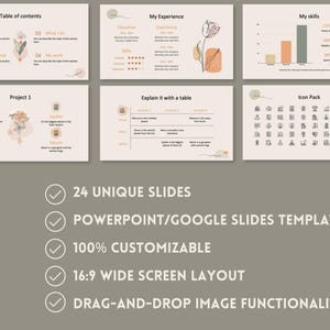 Editable Artist Portfolio Powerpoint Template | Creative and ...