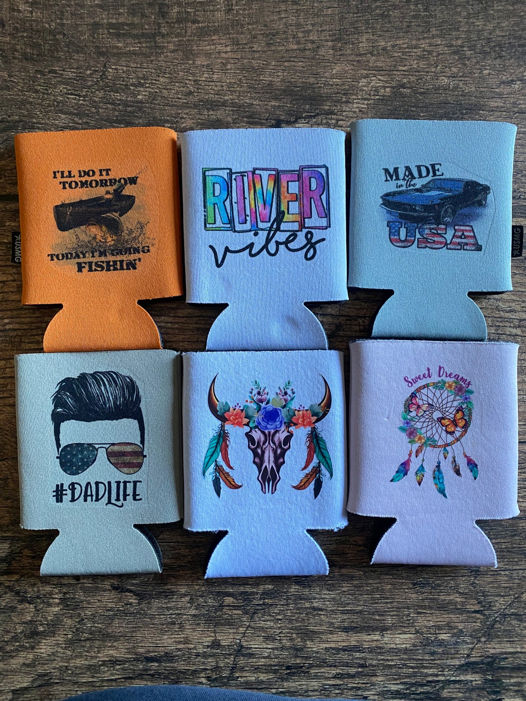 Custom Made Koozies - Etsy