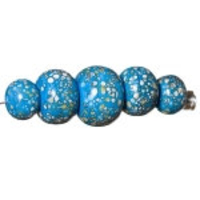 A Set of 5 Graduated Marble Beads, Isabella 22389 - Etsy