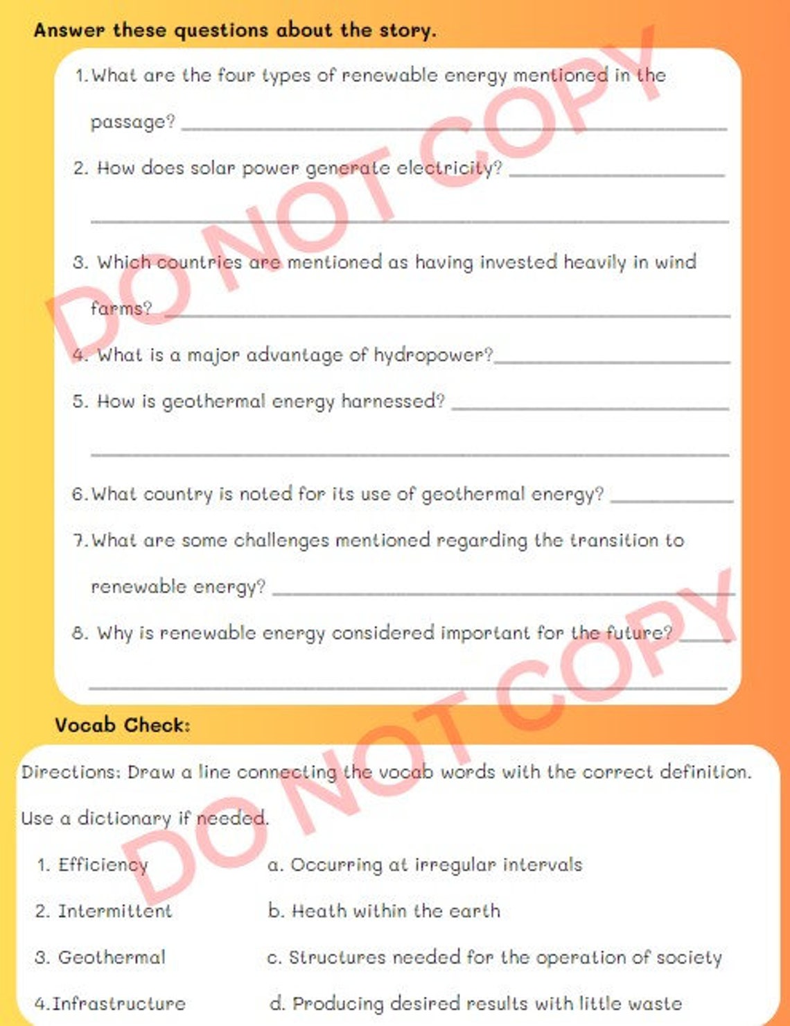 High School Reading Comprehension Sub Plans - Etsy