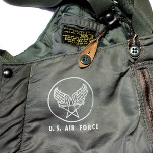 60s US Air Force Flight Pants 32 X 27.5, Vintage Green Insulated ...