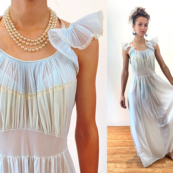 See Through Vintage Nightie - Etsy